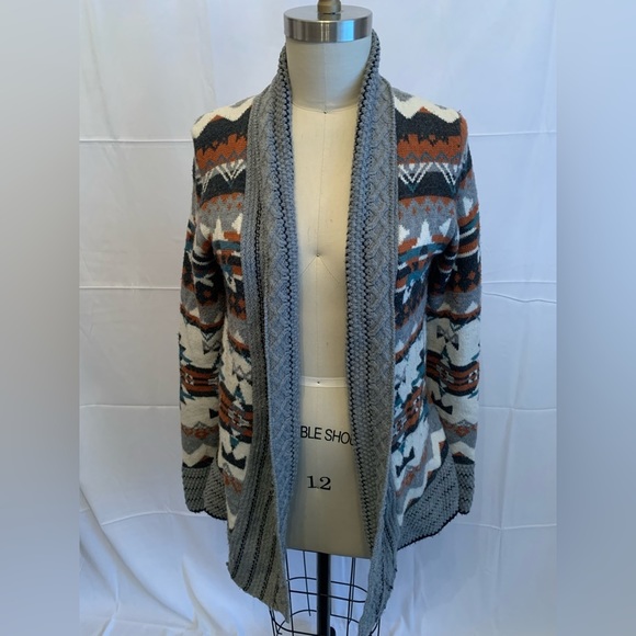 Ecote | Sweaters | Ecot Western Aztec Boho Retro Cardigan Size Large ...
